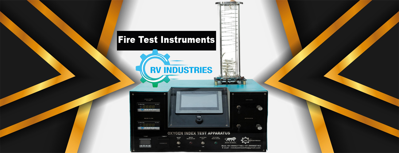 Fire Test Instruments - Cable Testing Machines - RV Industries
